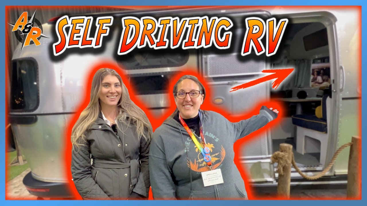 Full Self Driving, Self Parking RV Airstream ESTREAM Tour and Demo ...