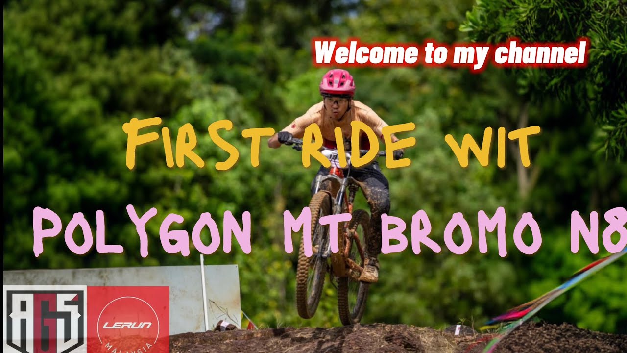 Polygon Mt Bromo N8 first ride at Bukit Kiara - YouTube