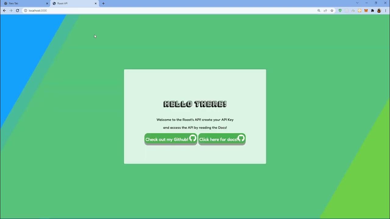 Intro - Create Your own API - YouTube