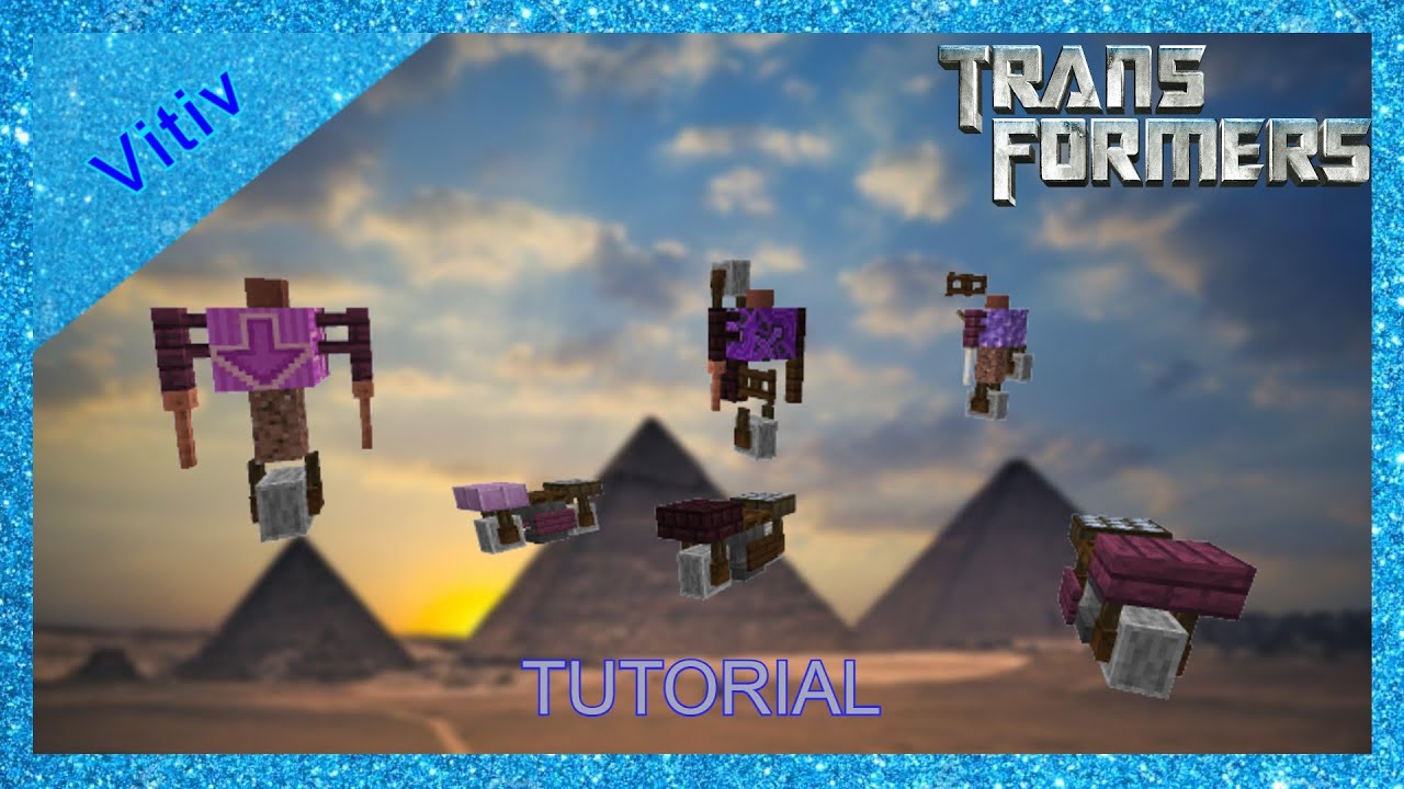 Transformers Arcee, Chromia and Elita-One in Minecraft - 1:1 Scale ...