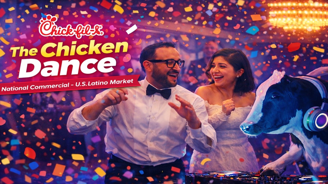 THE CHICKEN DANCE | Chick-fil-A - [ Latino TV Commercial ] - YouTube