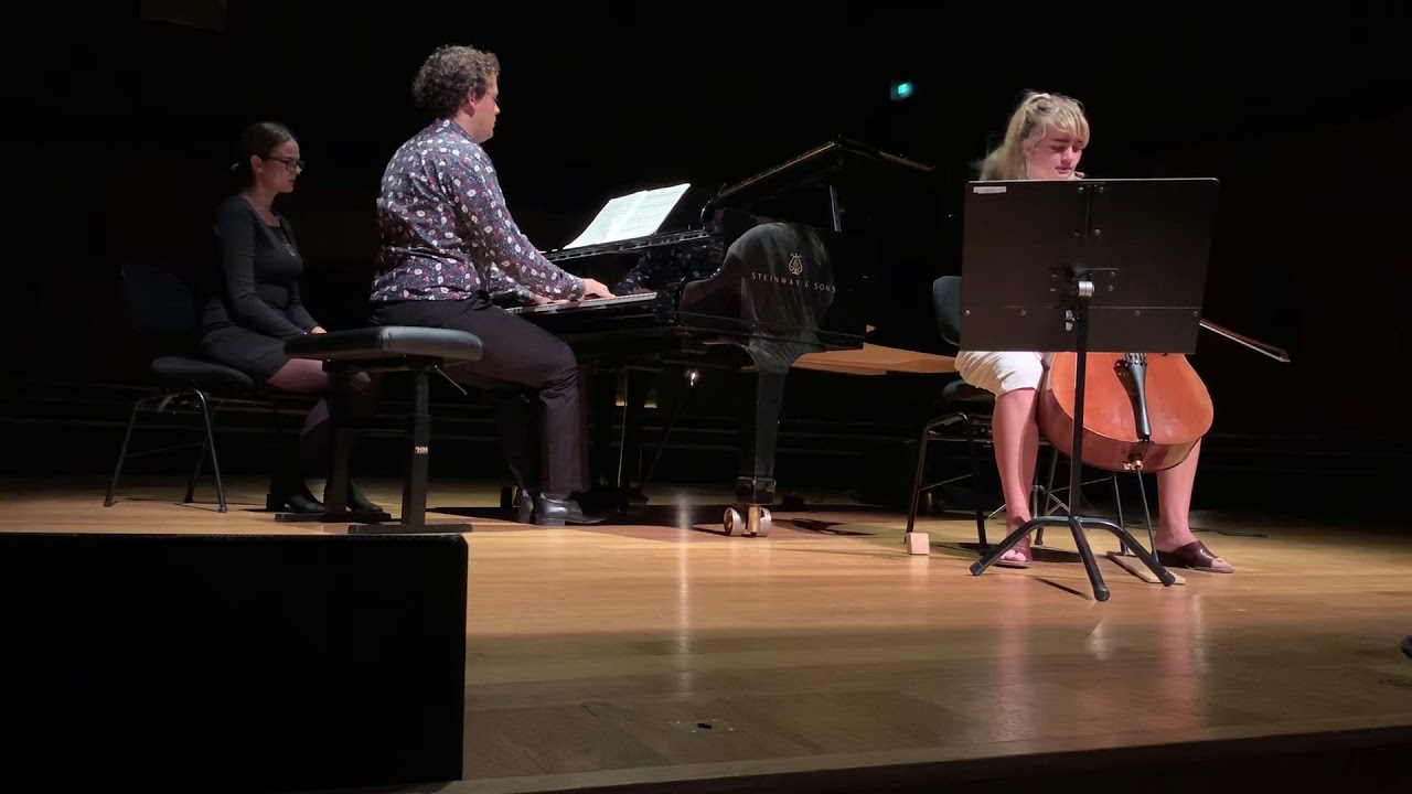 Rachmaninov Cello and piano sonata (Ingrid Nordenhake - Daniel Guas ...