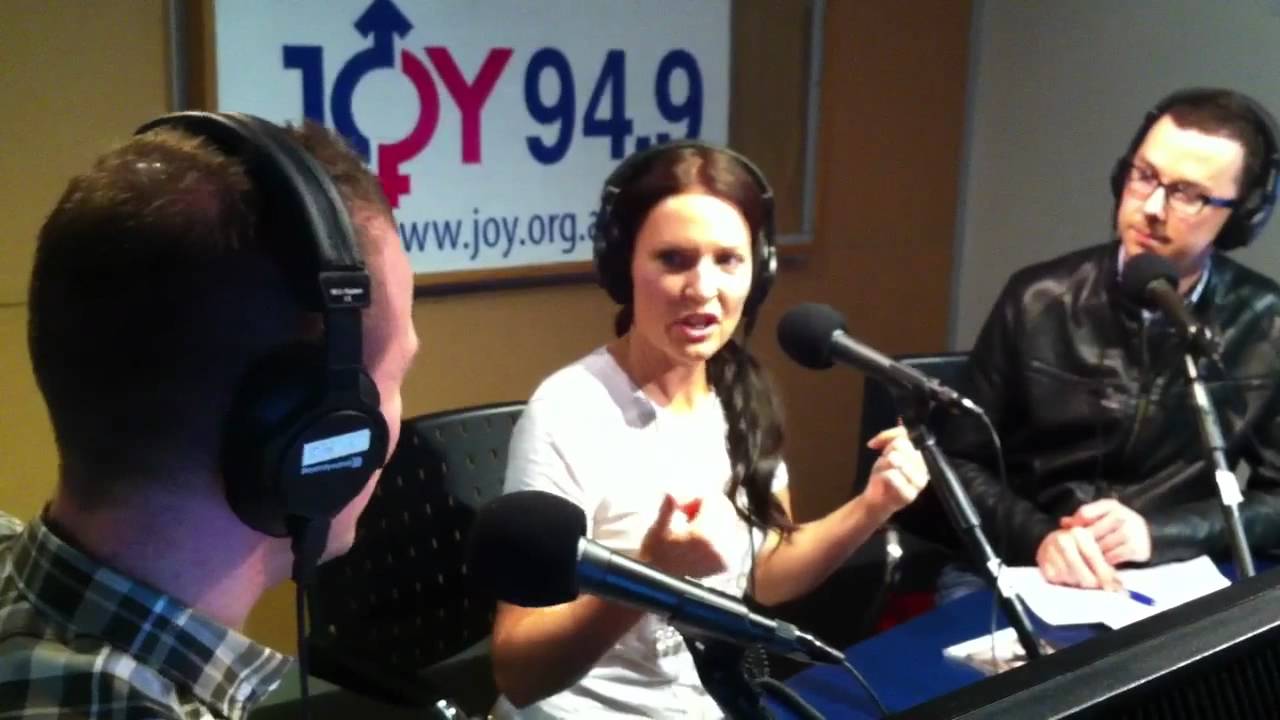 Gina G On Andy & Adrian JOY 94.9 - YouTube