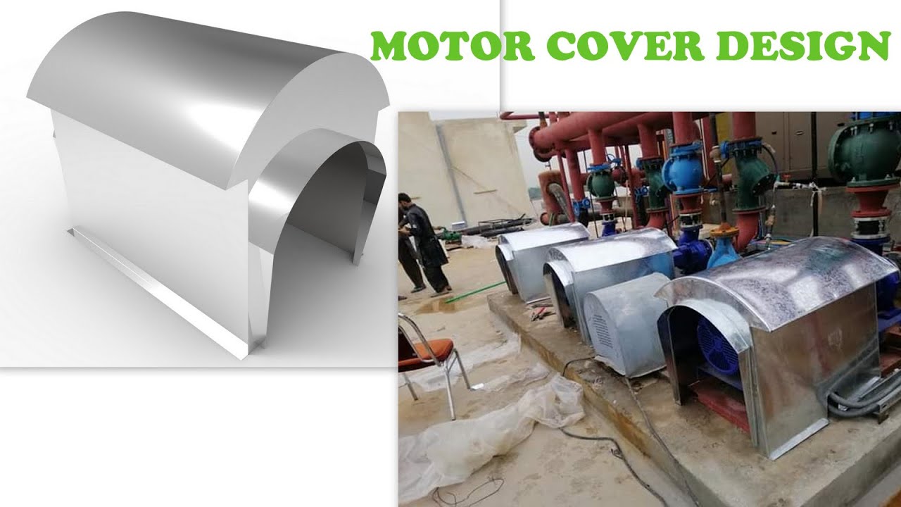 Motor Cover Design 2nd Out Of 2 #Solidworks #SkyTech # ...