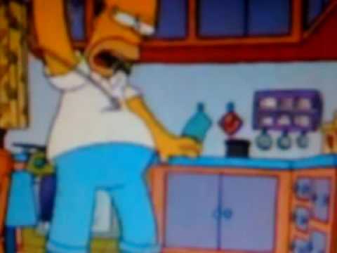 The Simpsons Hand In Toaster