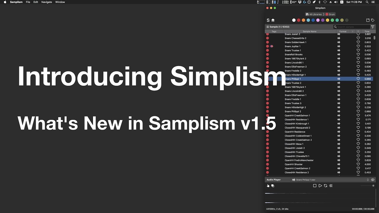 Samplism v1.5: Introducing Simplism - YouTube