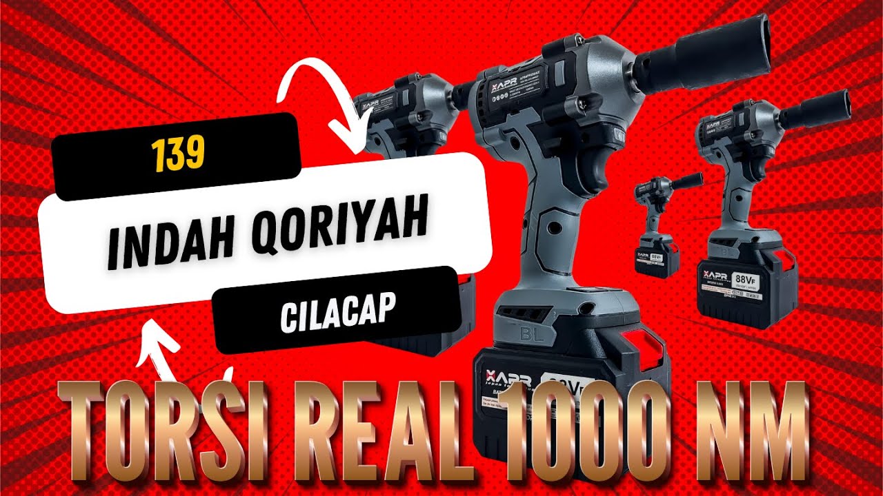Rekomendasi Impact Wrench APR Power Tools Andal untuk Bengkel Motor ...