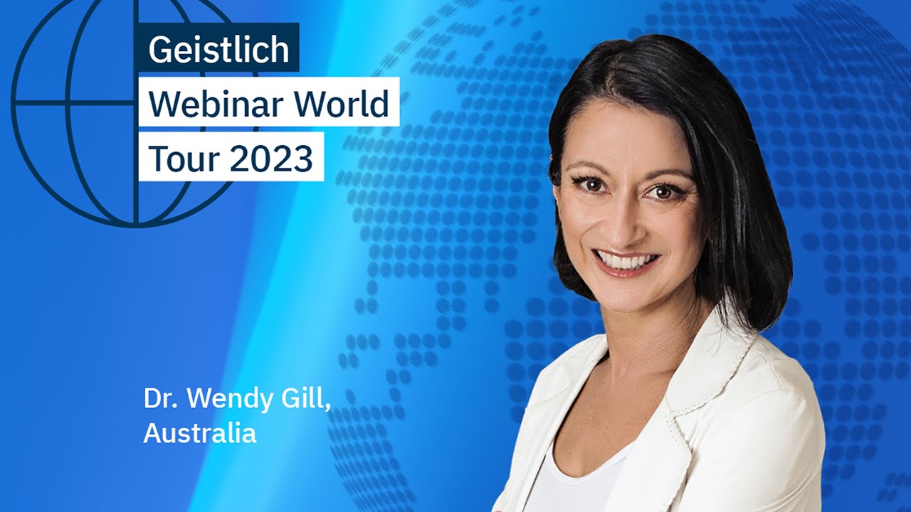 Geistlich Webinar World Tour - Dr. Wendy Gill - YouTube
