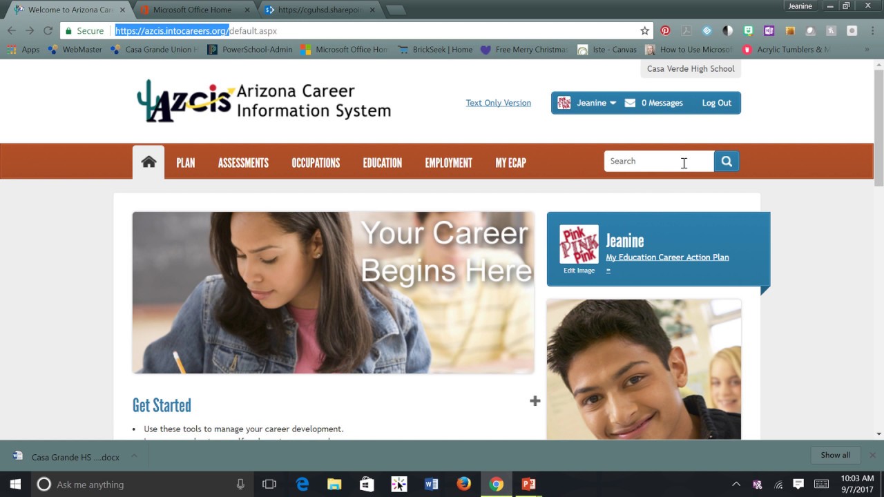 AZCIS Skills Assessment - YouTube