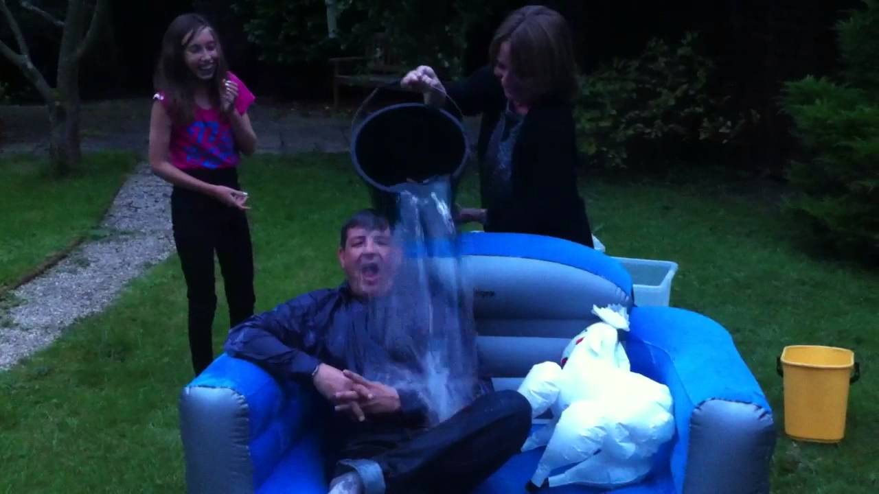 Jon Buxton ice bucket challenge unedited - YouTube