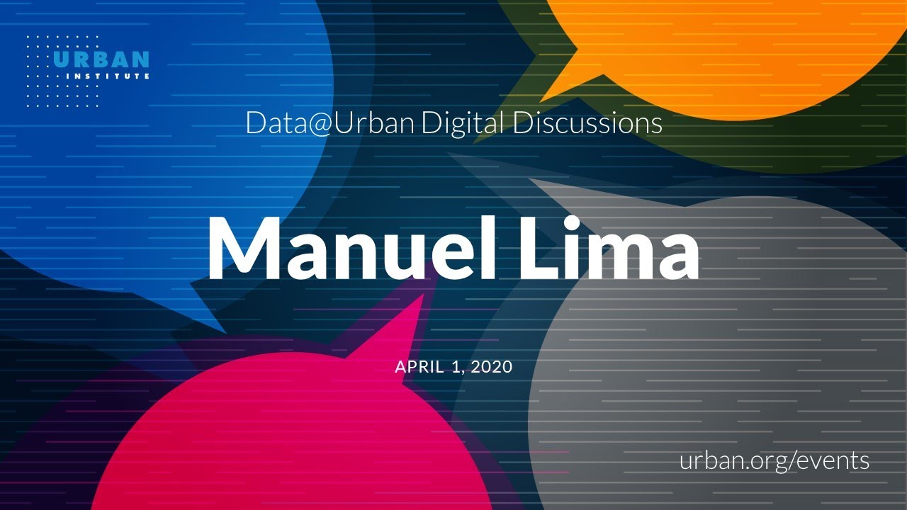 Data@Urban Digital Discussions featuring Manuel Lima - YouTube
