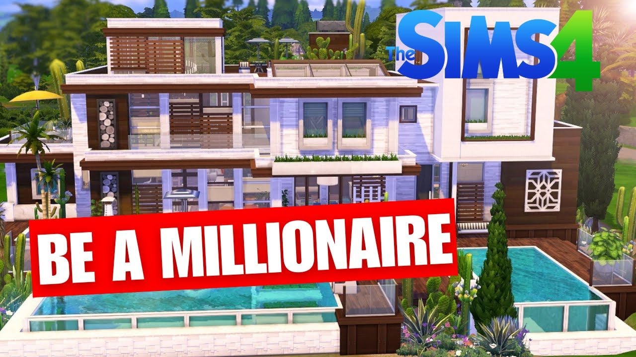 The RICH MAN💥: The Sims 4 Millionaire l How to be a millionaire in Sims ...
