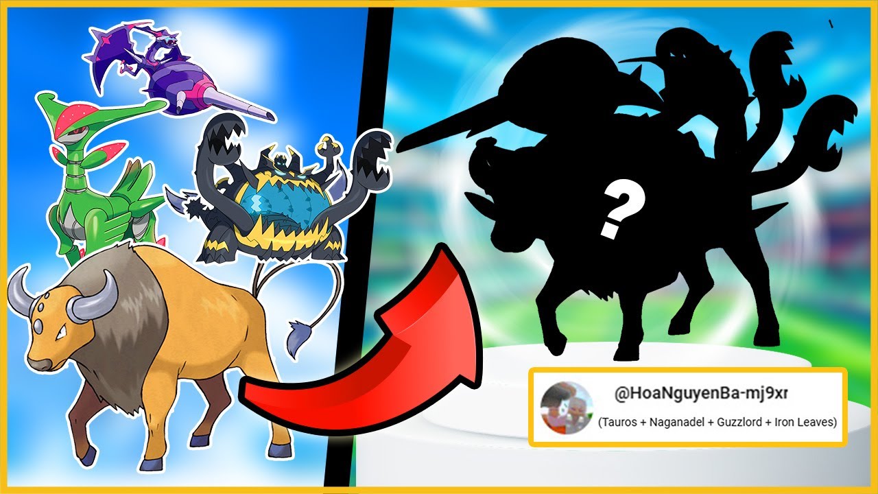 Fan Requests #445 | Tauros + Guzzlord + Naganadel + Iron Leaves ...