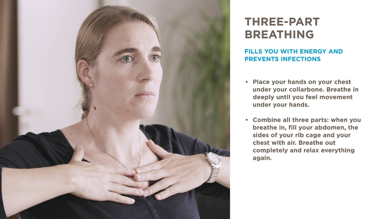 Combination Breathing “three Part Breathing” Exercise Youtube