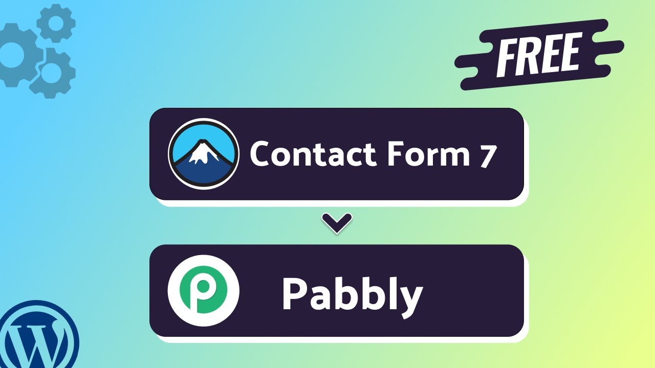 Free Integrating Contact Form 7 With Pabbly Step By Step Tutorial Bit Integrations Youtube