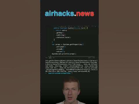 Filtering System Properties with a Little Help of a Java Record #java #shorts #coding #airhacks ...