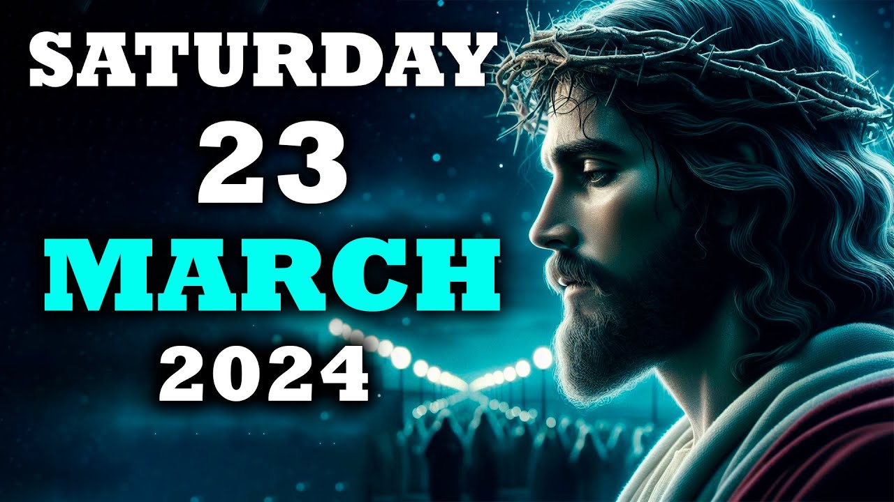 Today's Night Prayer Saturday March 23, 2024 | Let us thank the Lord ...