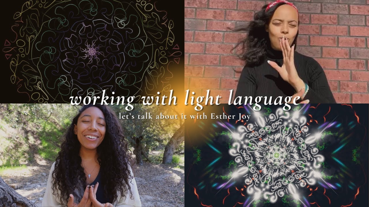 Working with Light Language | let's chat about it with Esther Joy - YouTube