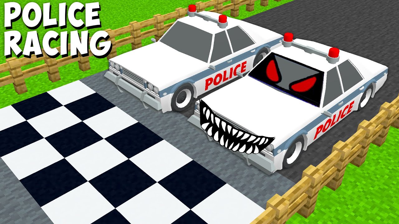 Which police CAR WIN THE RACE ? FASTEST SCARY POLICE CAR or Police Car ...