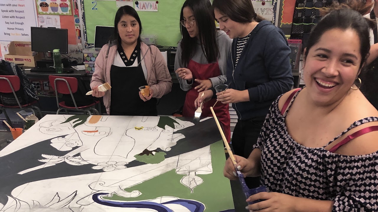 Art Division and School of the Visual Arts and Humanities Mural Project ...