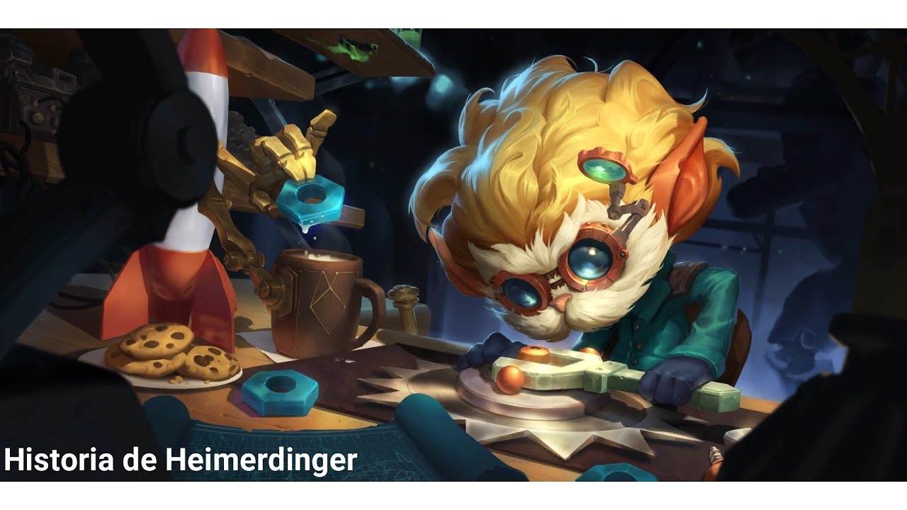 Historia de Heimerdinger. "El Inventor Venerado" y "Diario del profesor ...