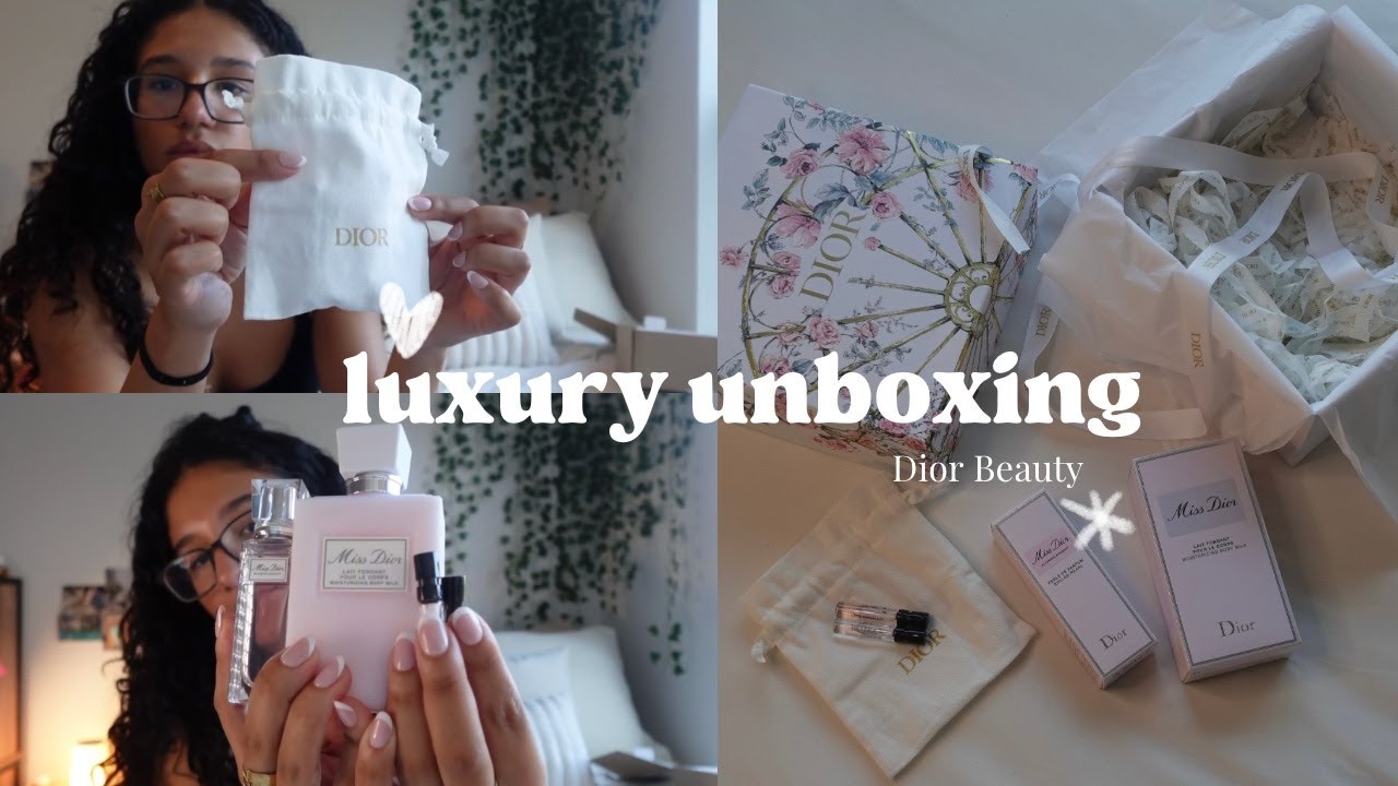 LUXURY UNBOXING | Dior Beauty ft. Collection Privée samples + chit chat ...