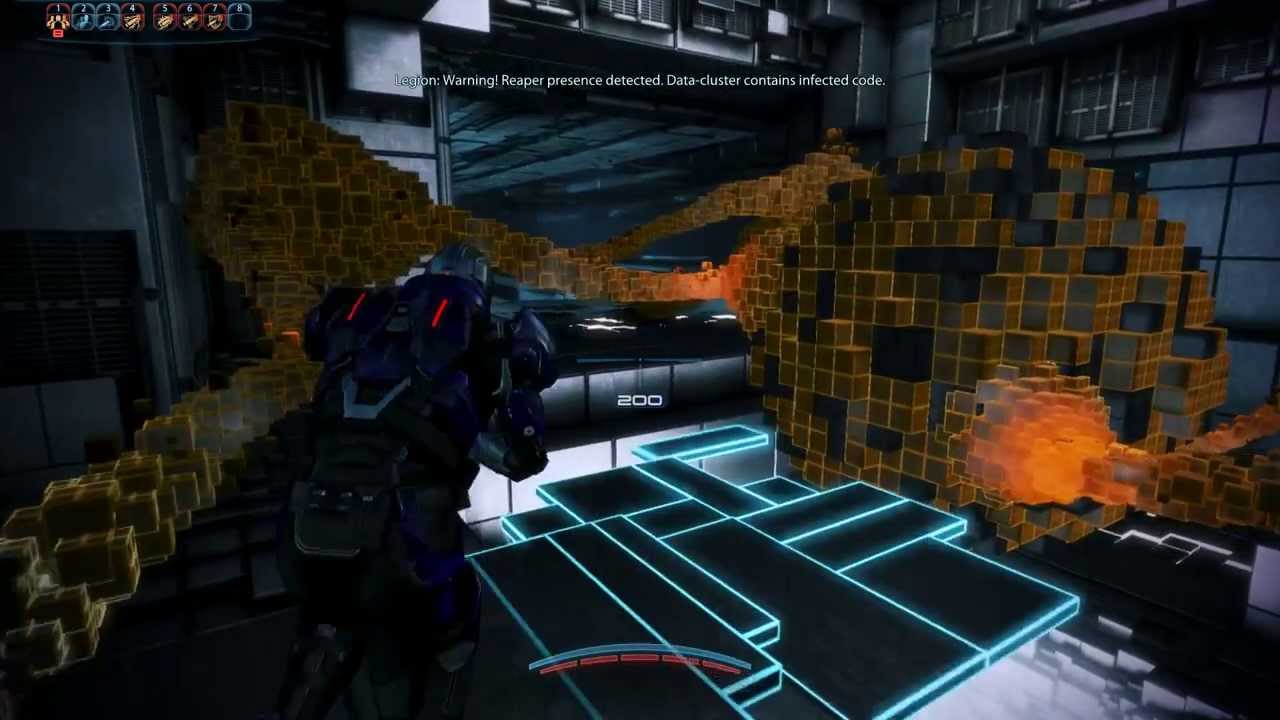 Mass Effect 3: Reaper Code Fragments - YouTube