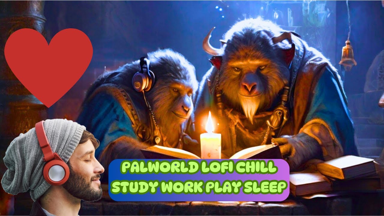 Relax 🍀 Palworld Grooves 🍃 Study, Work, Play, Sleep [ Lofi hip hop ...