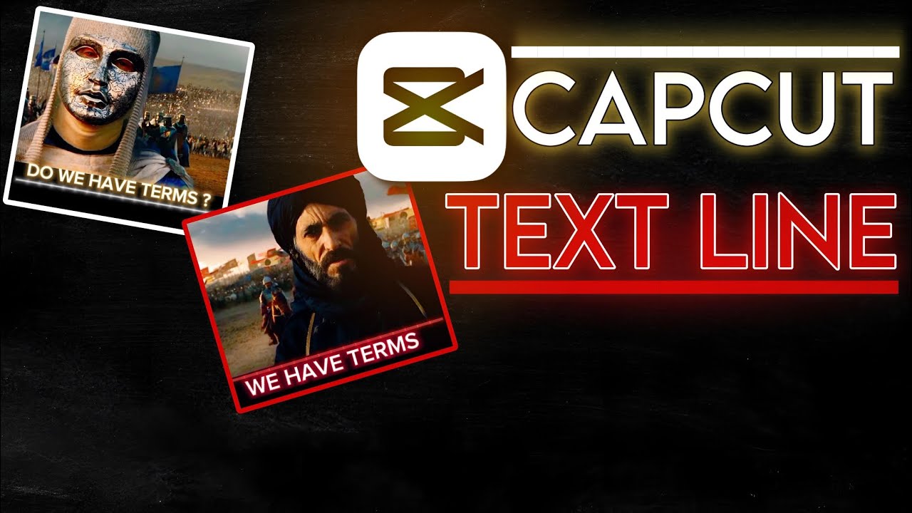 CAPCUT: Line text tutorial 📊🔥 - YouTube