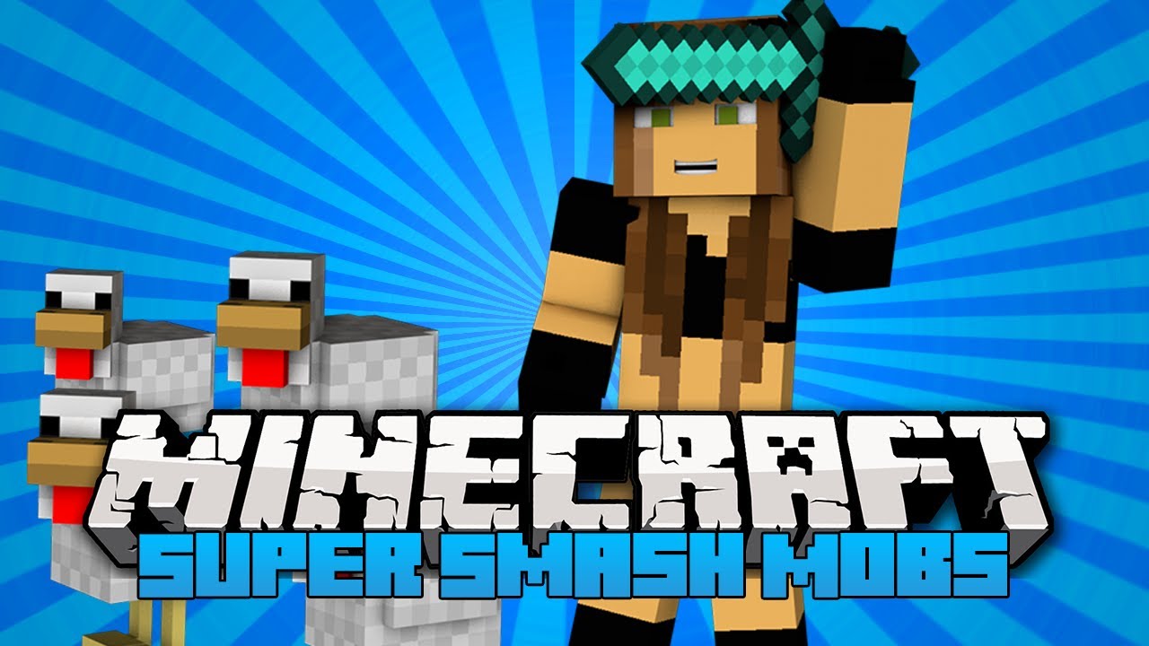 Minecraft Minigame: SUPER SMASH MOBS- The Chicken Assassin! - YouTube