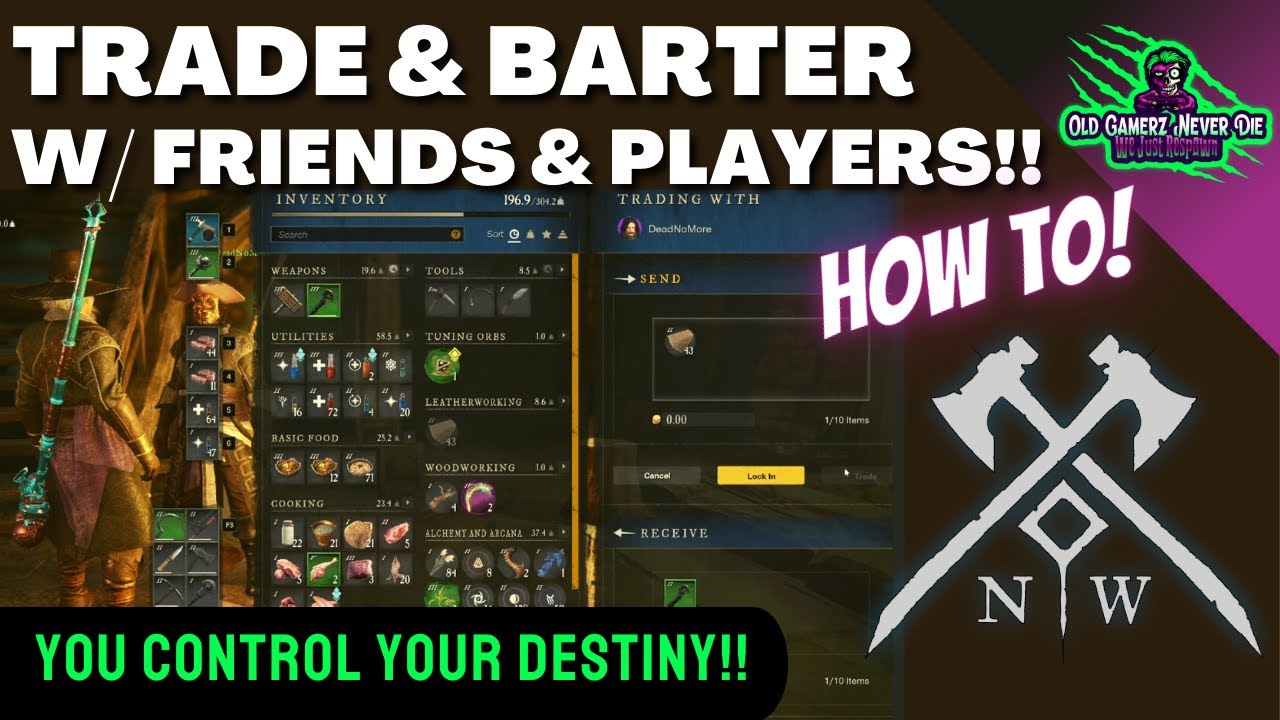 New World How To: Trading with Friends - YouTube