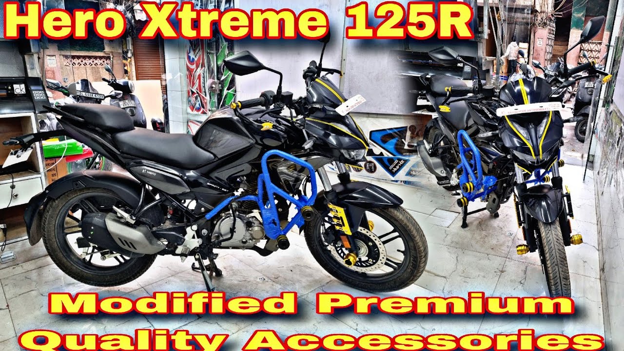 Hero Xtreme 125 R 😎 Full Modified Premium Quality Accessories 🔥 Best ...