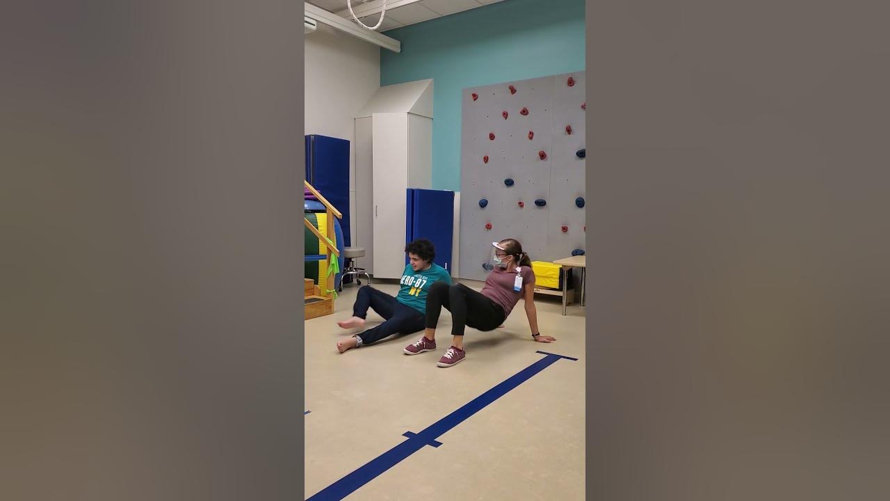 easy core strength exercises for children with special needs pt 3 - YouTube