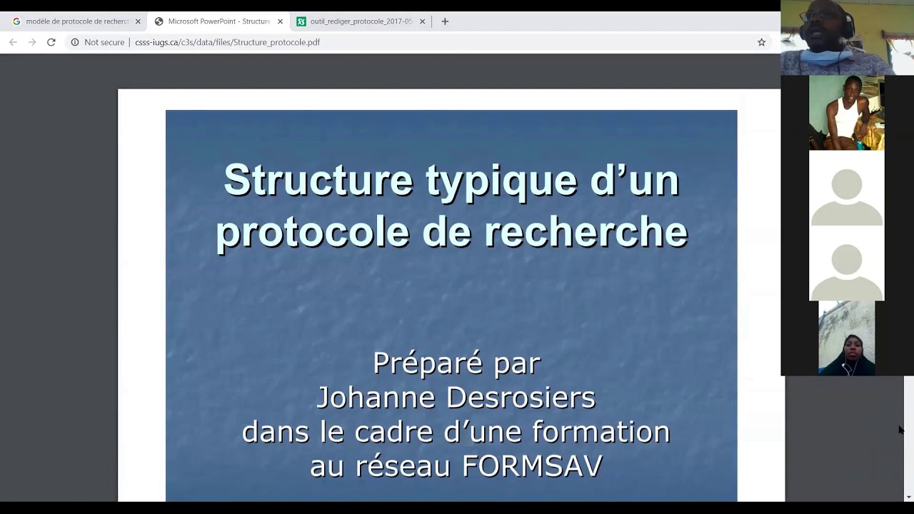 Protocole de recherche 2 - YouTube