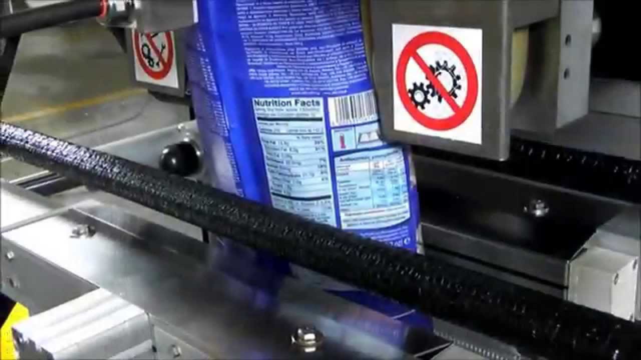 Simionato Logic Brushless bagger with zipper system - YouTube