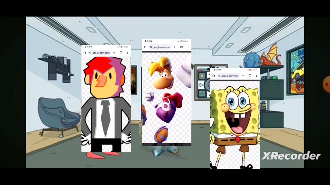 Smiling Friends Besa mi nugget pero los personajes son con mis ...