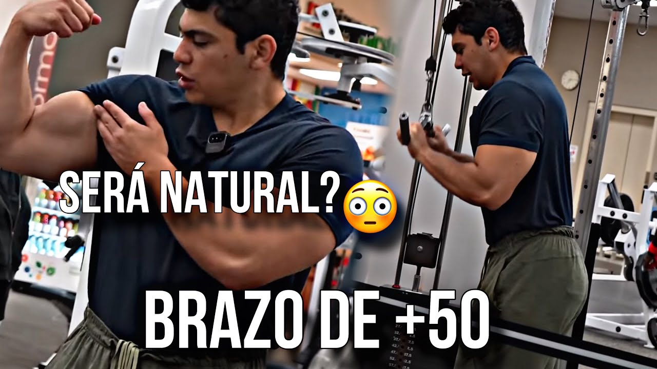 MOISES dando BUENOS TIPS // RUTINA de TRÍCEPS para BRAZO DE 50 CM - YouTube