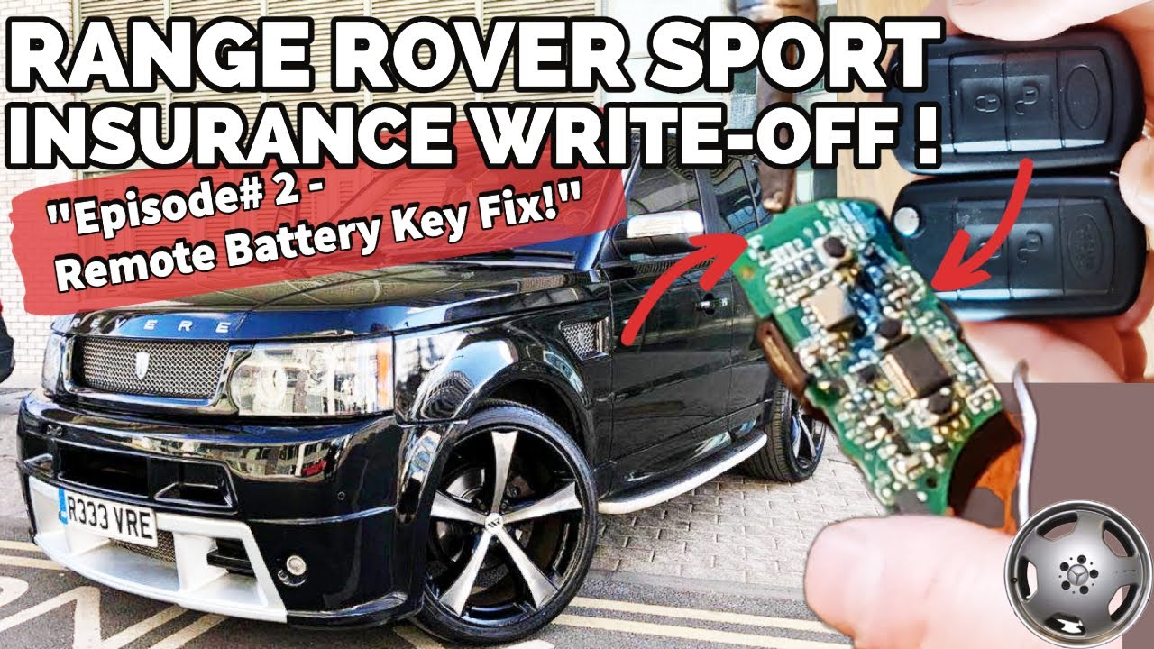 Remote Key Battery😊 Replacement - Range Rover Sport L320 insurance ...