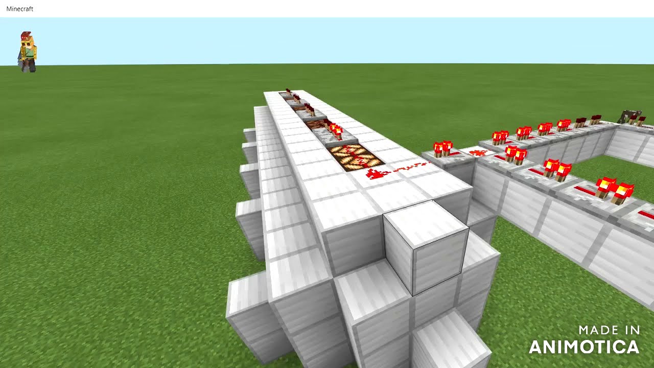 How to make flickering lights in Minecraft, VERY SIMPLE - YouTube