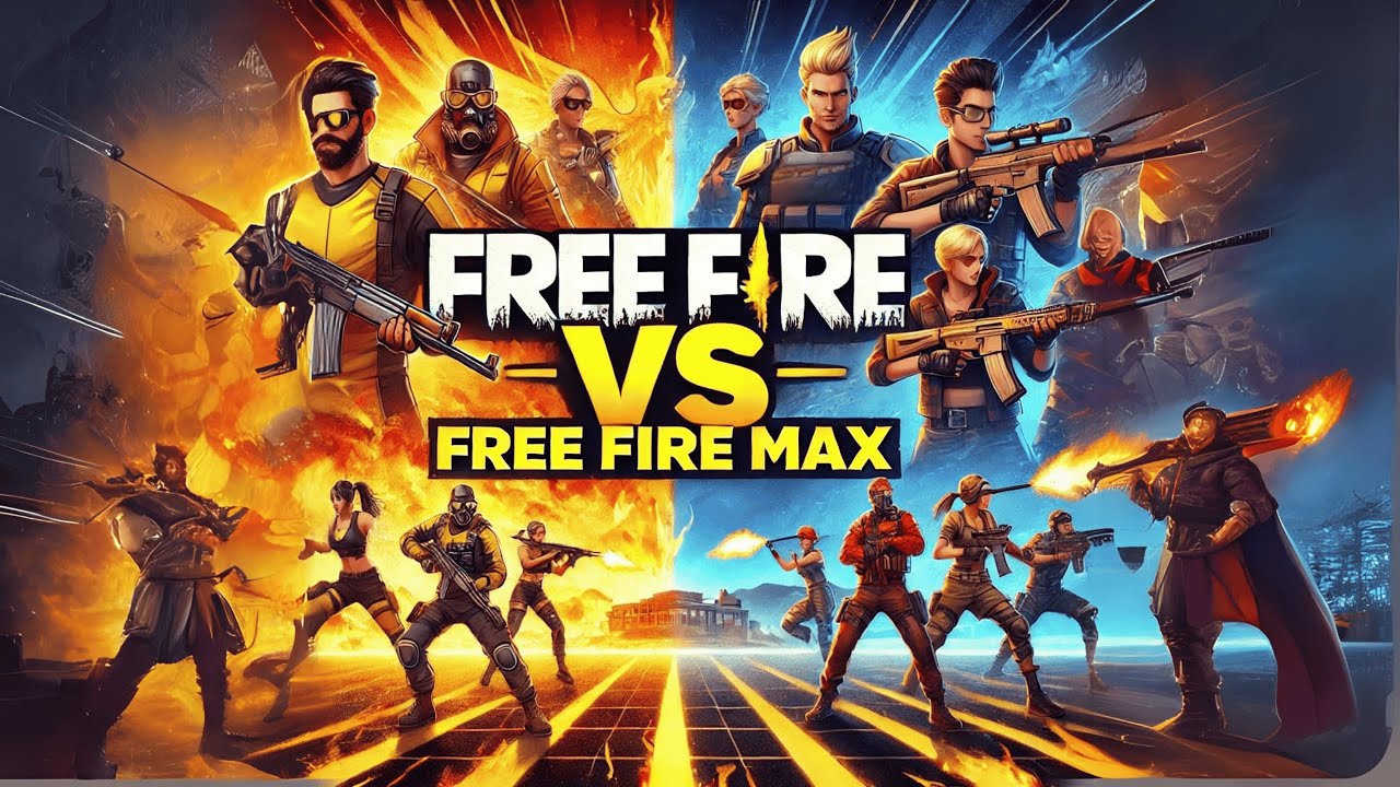 Free Fire vs Free Fire max | Accully whats the diffrnce between them ...