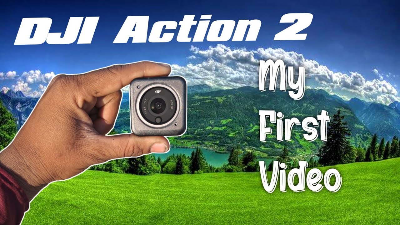 My first video Dji Action 2 Camera Unboxing And testing | Dji action 2 ...