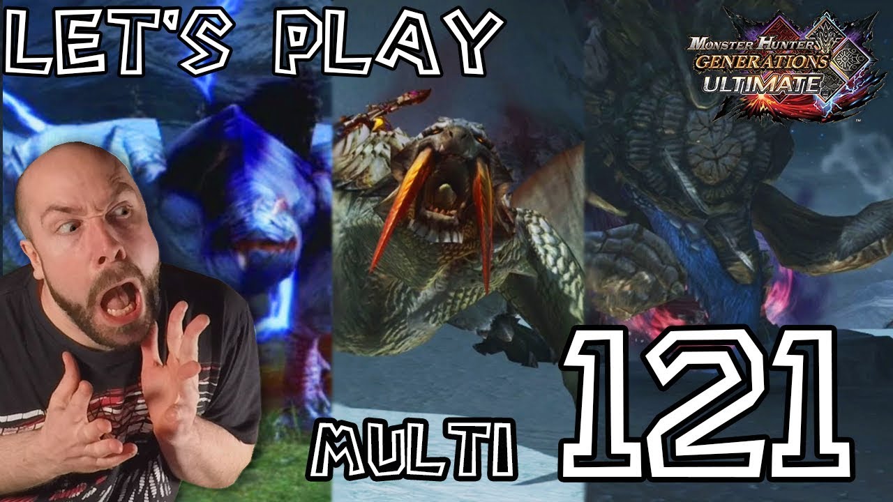 Let's Play MhGen Ultimate - Multi #121: Trio Khezu/Barioth/Gammoth ...