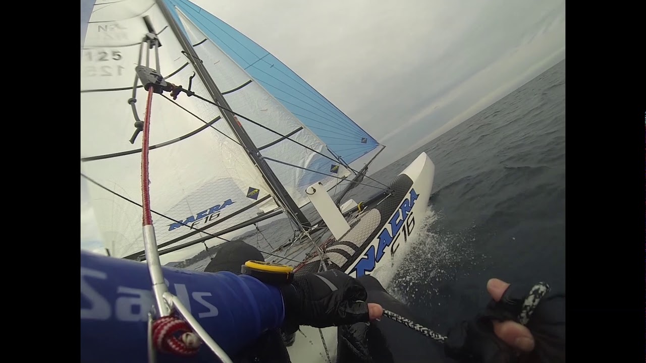 Nacra F16 Sailing - YouTube