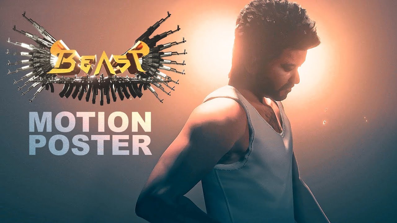 Beast Movie BGM With Motion Poster (8D Audio) Use Earphones - YouTube