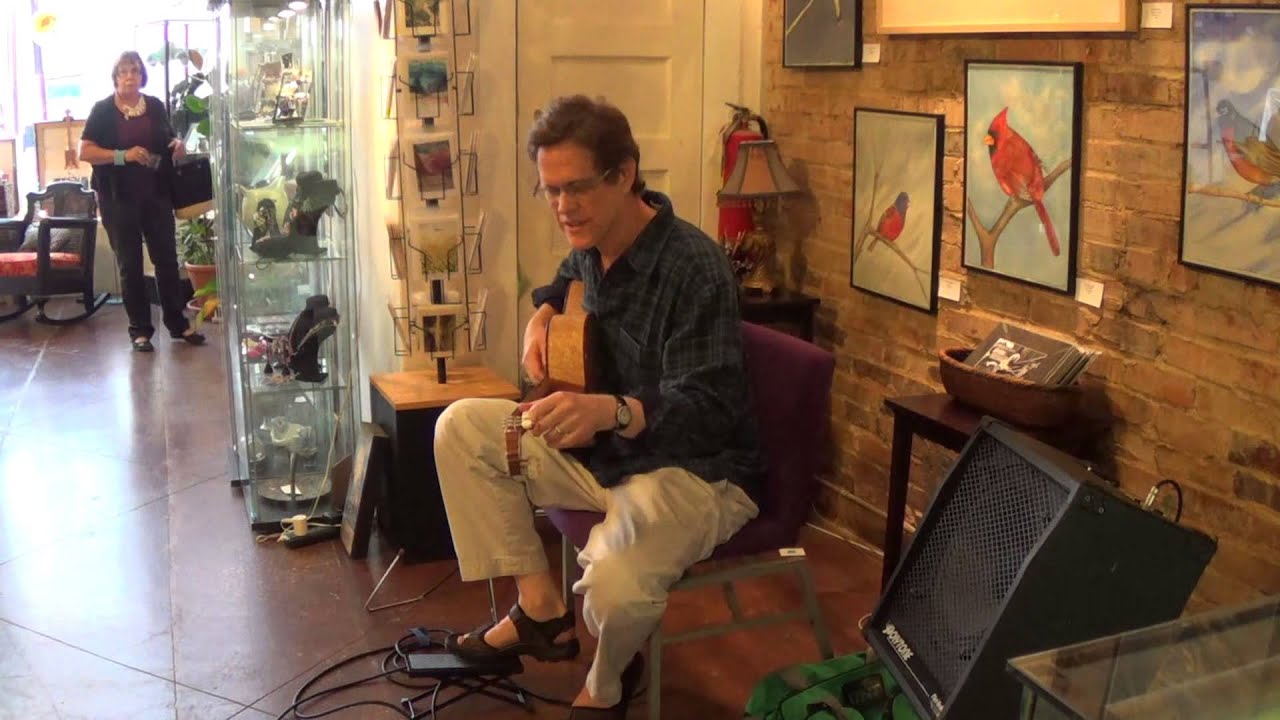 Bruce Bond At A Creative Art Studio - First Friday Denton 9-6-2013 ...