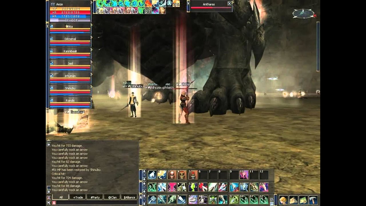 Lineage 2 Uprising Antharas - YouTube