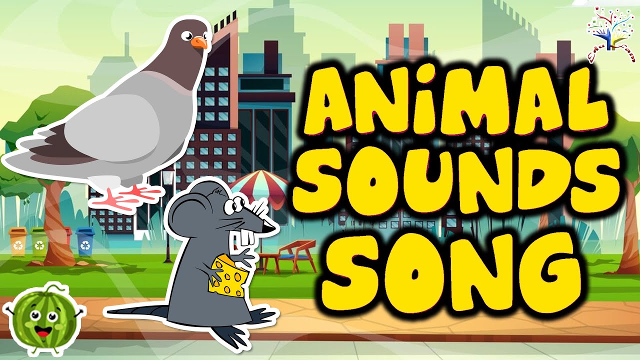 City Critter Chorus: Urban Animal Sound Learning Nursery Rhymes for ...