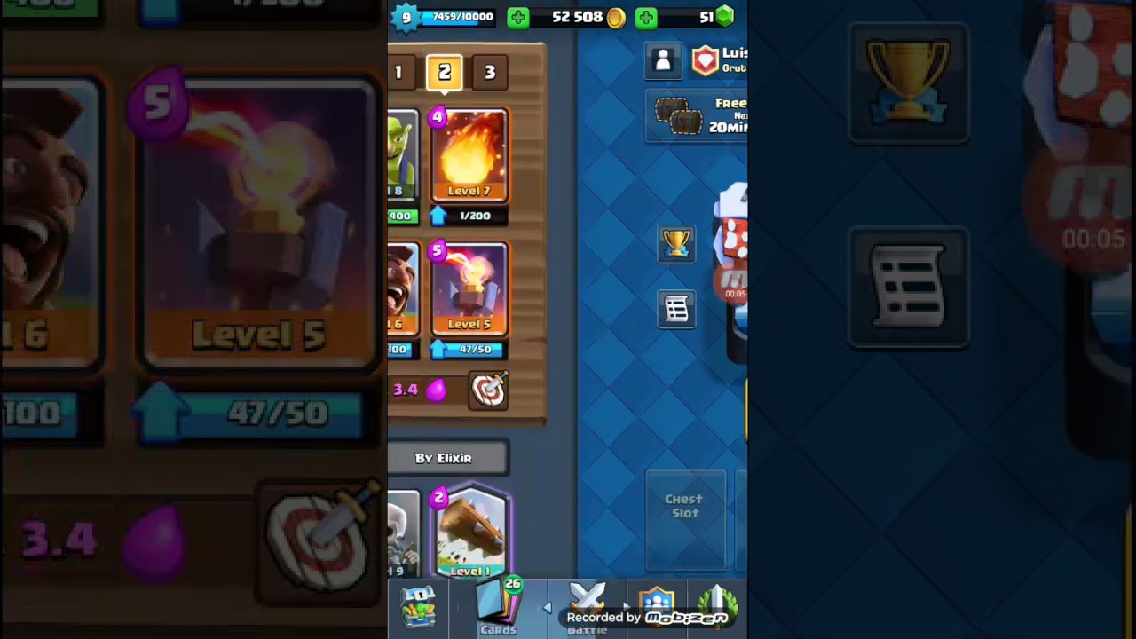 BEST DECK!!! FOR ARENA 5 CLASH ROYALE - YouTube