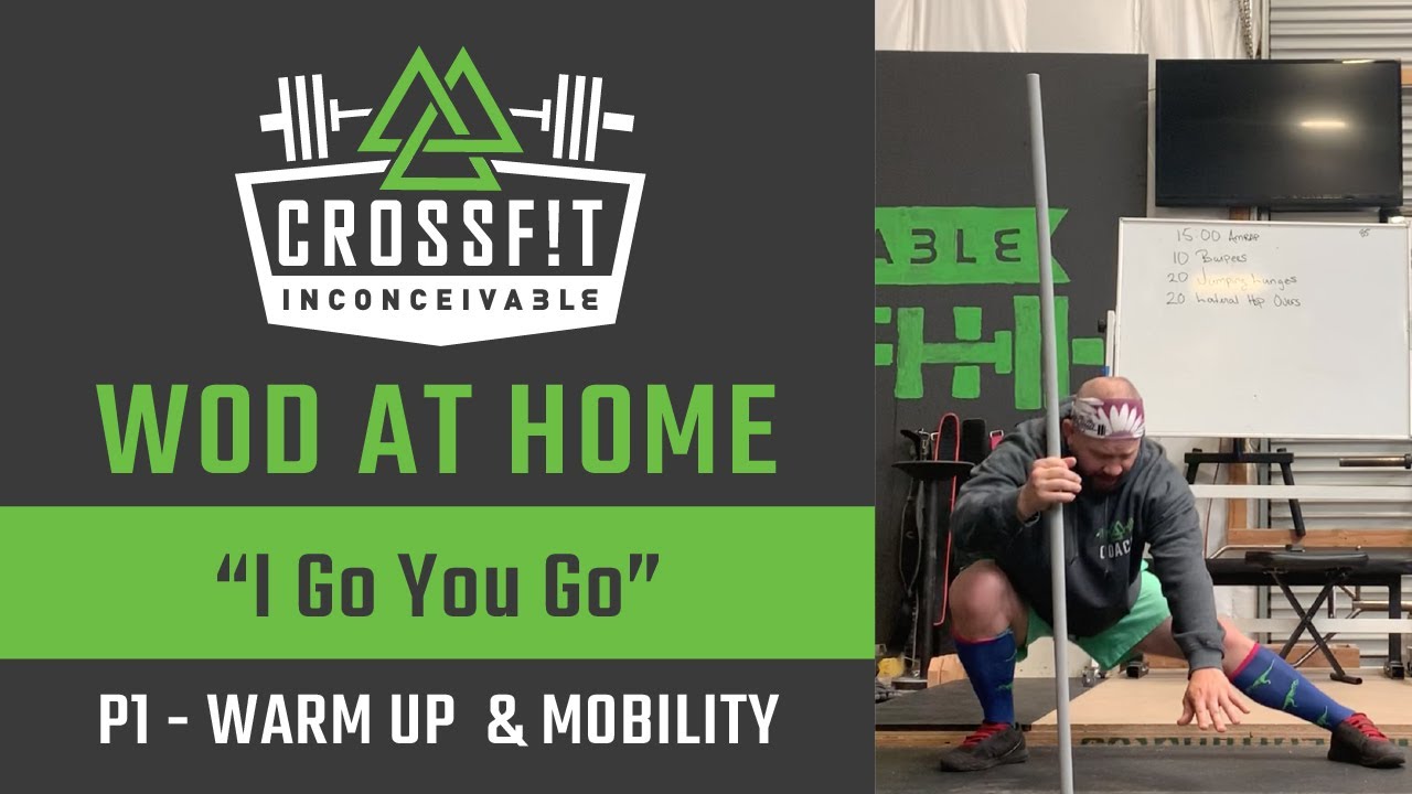 CrossFit Workout at Home - "I Go You Go" Part 1: Warm Up Routine - YouTube