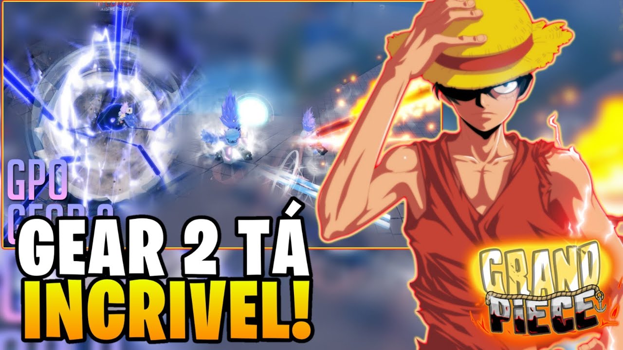 FICOU INCRÍVEL!! SHOWCASE do GEAR 2 da GOMU do GRAND PIECE ONLINE - GG ...
